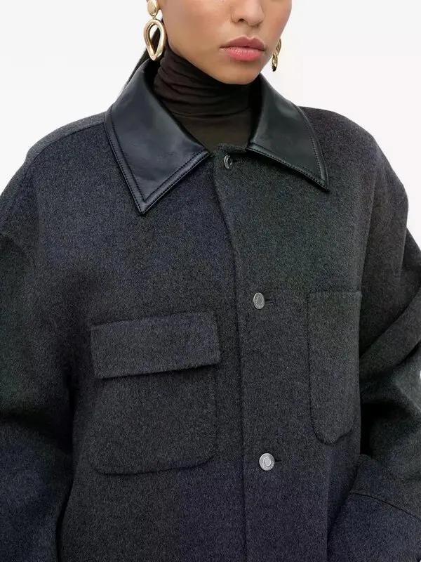 Nanushka Wylder Buttoned Coat