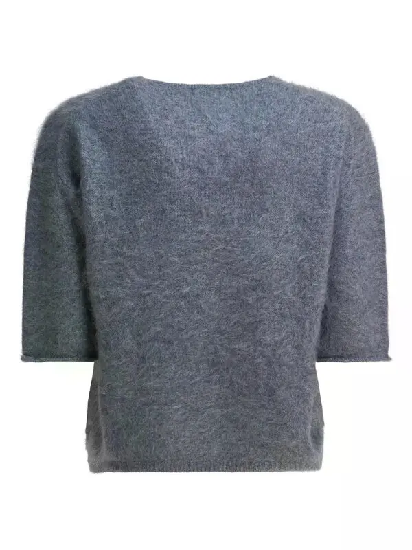 R2W V-neck Cashmere T-shirt