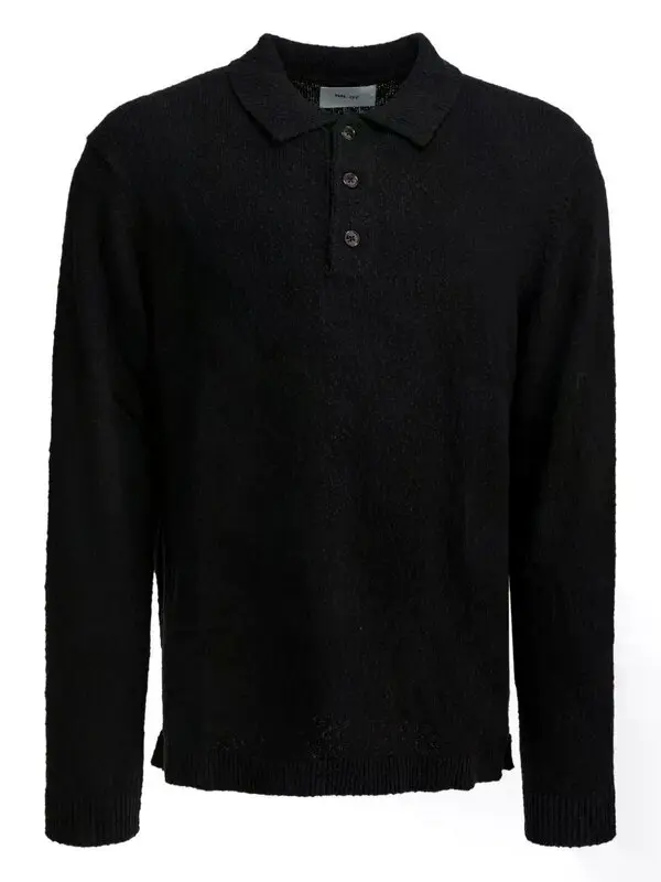Nn07 Buttoned Collar Polo Shirt