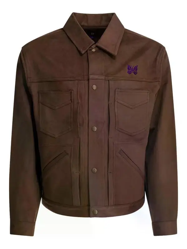 Needles Flap-pocket Jacket - Brown