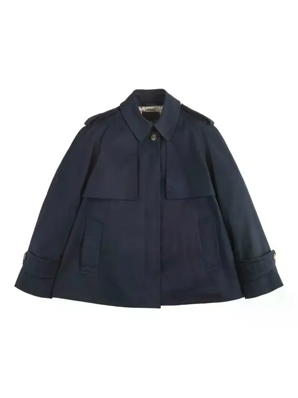 FAY Buttoned Trench Jacket