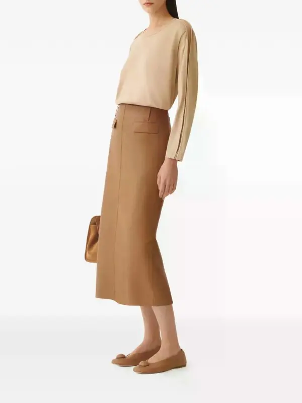 Fabiana Filippi Long-sleeve Top - Neutrals