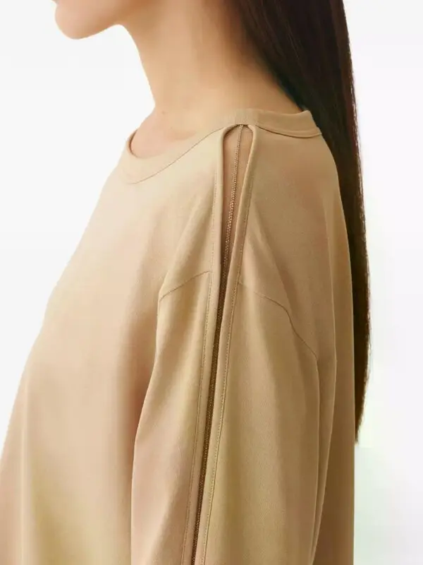 Fabiana Filippi Long-sleeve Top - Neutrals