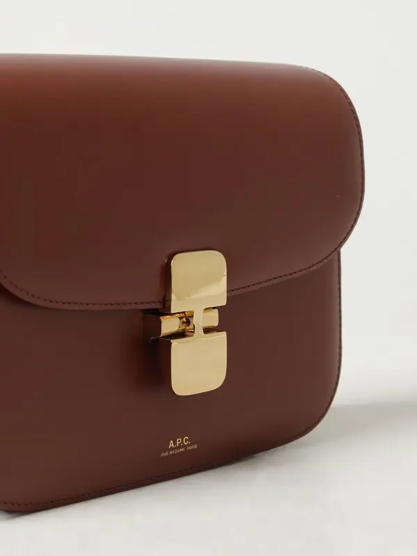 A.p.c. Grace Bag With Shoulder Strap - Leather