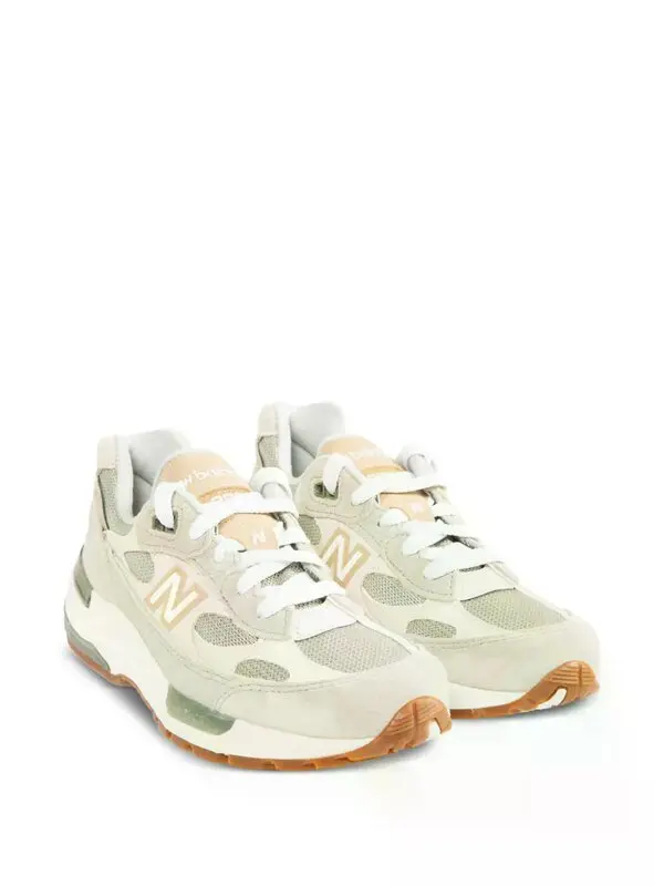 NEW BALANCE 992 Logo-detail Sneakers - Neutrals