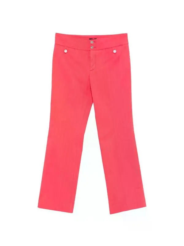 Etro Straight Trousers With Front Pockets