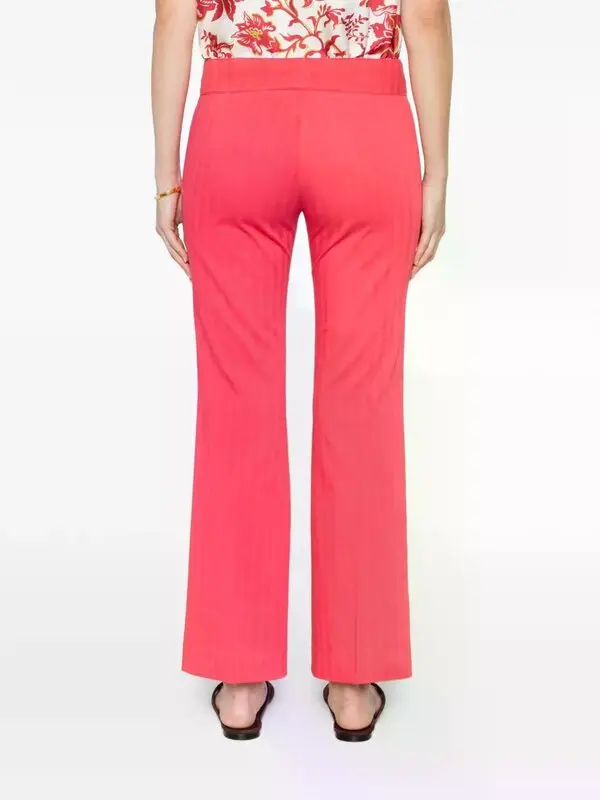 Etro Straight Trousers With Front Pockets