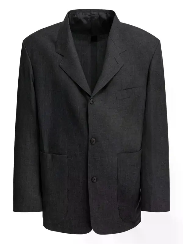 BEAMS Paul Button-up Wool Blazer