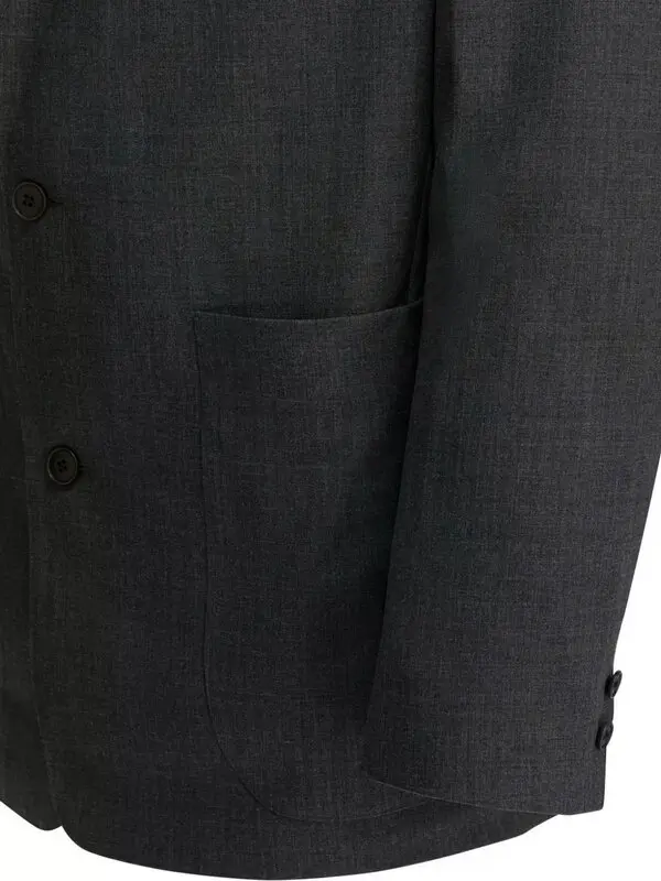 BEAMS Paul Button-up Wool Blazer