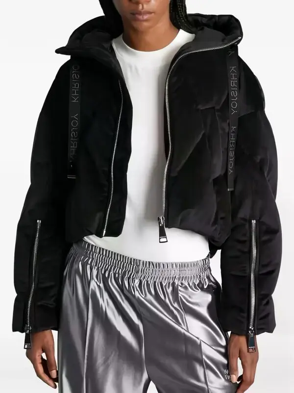 Khrisjoy Hooded Zip Jacket - Black