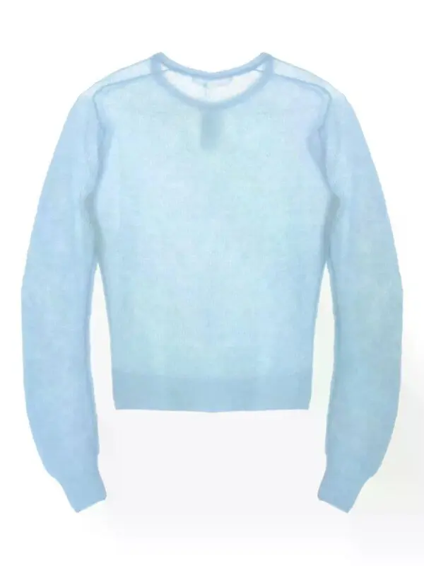 Auralee Alpaca Wool Blend Knit Top