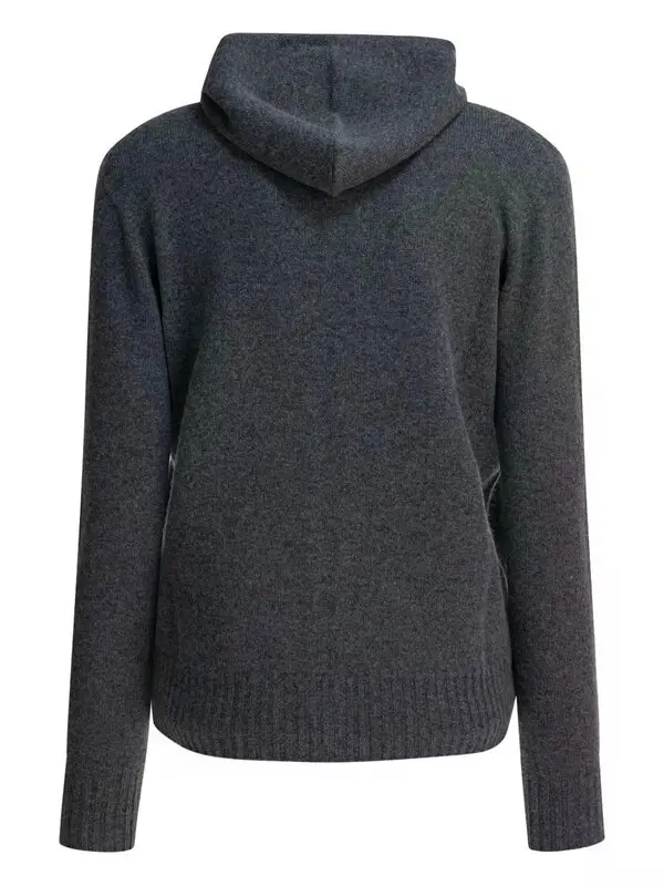 DRUMOHR Zip Hooded Cardigan