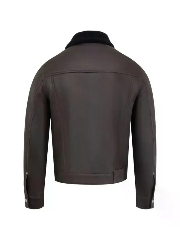 Loewe Button Shearling Trucker Jacket