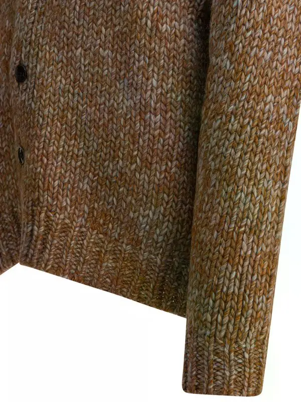 Nn07 Buttoned Wool Cardigan