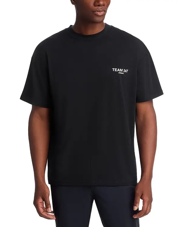 REPRESENT Team 247 Oversized Tee - Jet Black