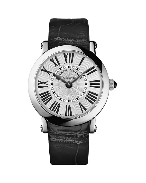 Franck Muller Round Classic Watch, 32mm - White/black