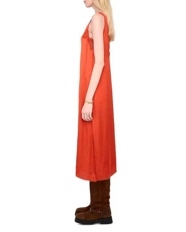 Zadig&Voltaire Renzo Satin Dress - Spice