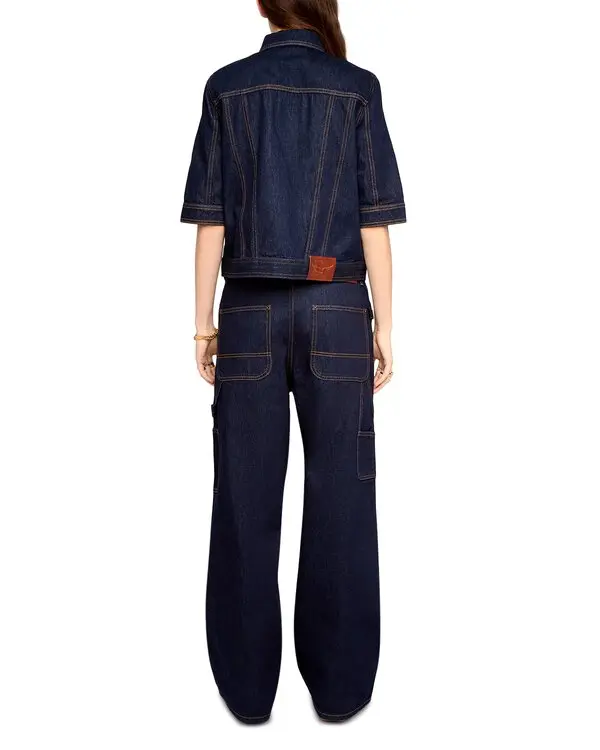 Zadig&Voltaire Kyo Denim Jacket - Brut