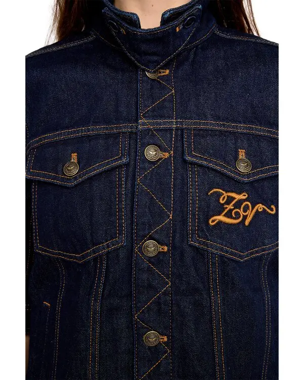 Zadig&Voltaire Kyo Denim Jacket - Brut