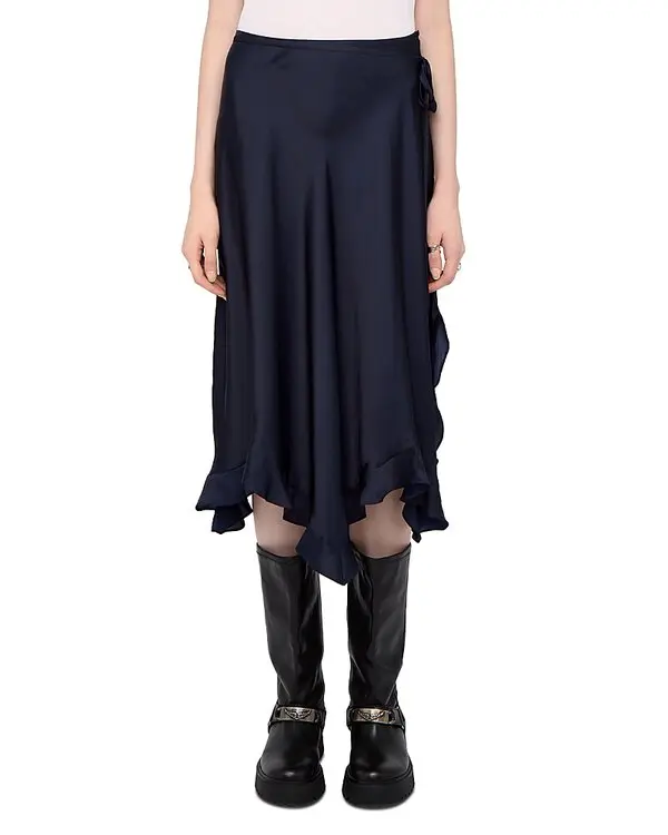 Zadig&Voltaire Jeto Satin Skirt
