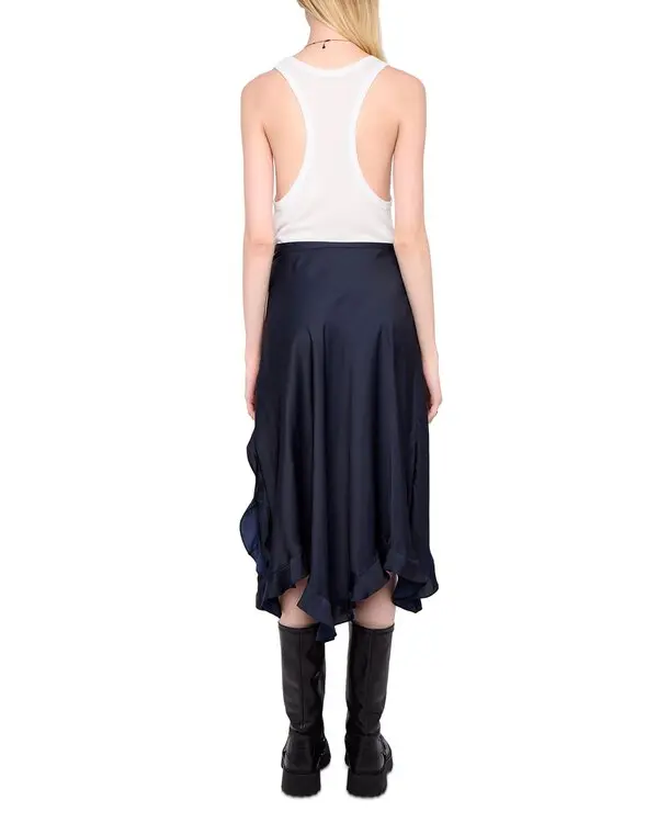 Zadig&Voltaire Jeto Satin Skirt