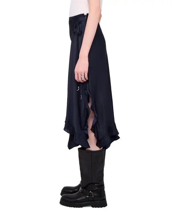 Zadig&Voltaire Jeto Satin Skirt
