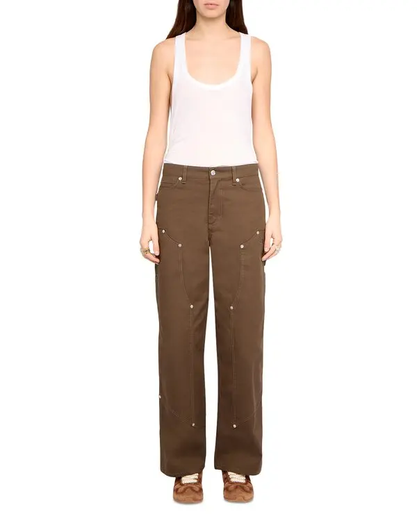 Zadig&Voltaire Perya Cargo Pants - Moss