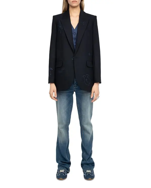 Zadig&Voltaire Vival Blazer - Marine