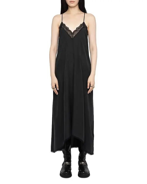 Zadig&Voltaire Risty Silk Dress - Black
