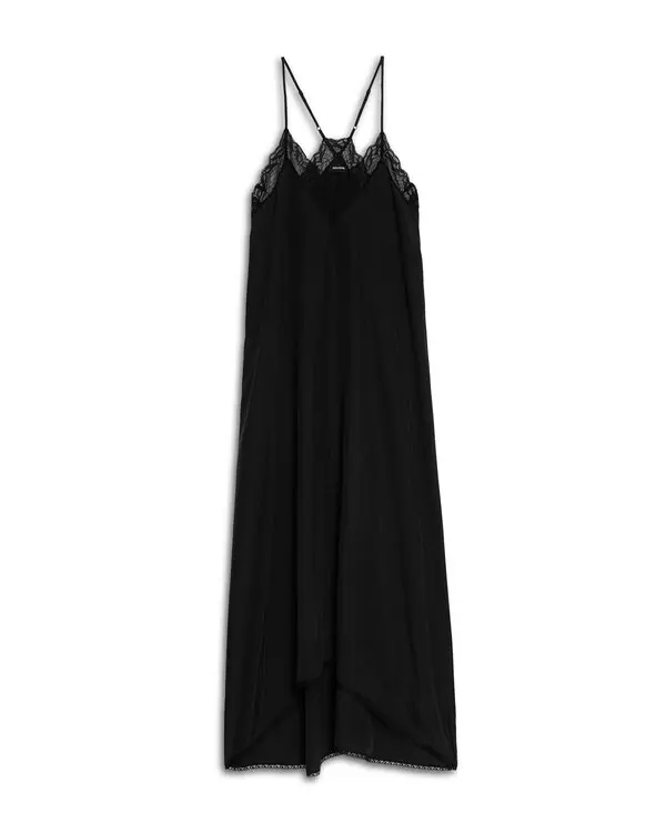Zadig&Voltaire Risty Silk Dress - Black