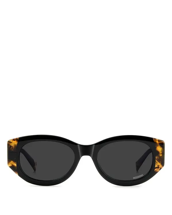 Missoni 52mm Oval Sunglasses