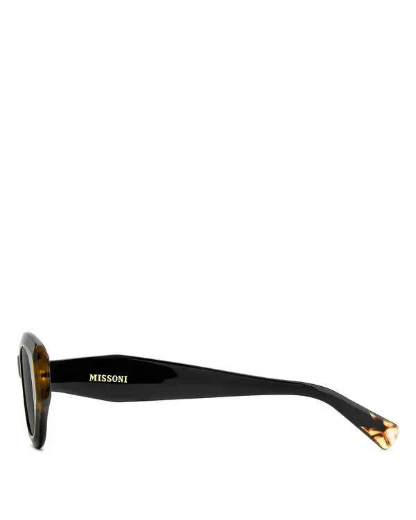 Missoni 52mm Oval Sunglasses
