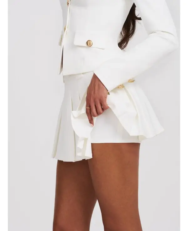 MISS CIRCLE NEW YORK Oaklyn Pleated Mini Skort
