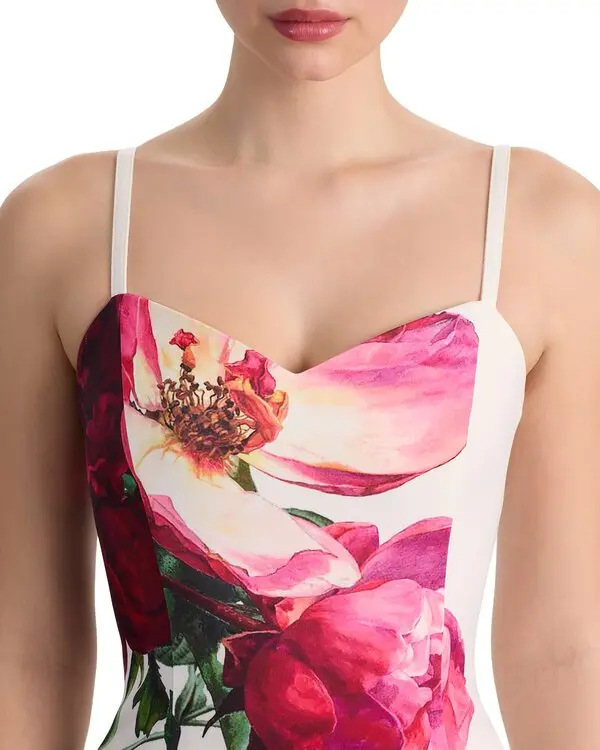 Alice + Olivia Nina Spaghetti Strap Dress
