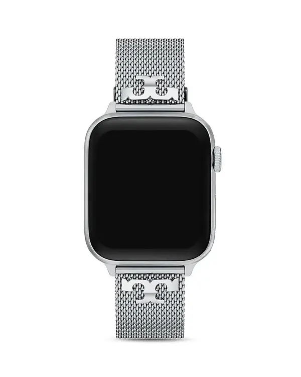 Tory Burch Kira Apple Watch Band - Silver