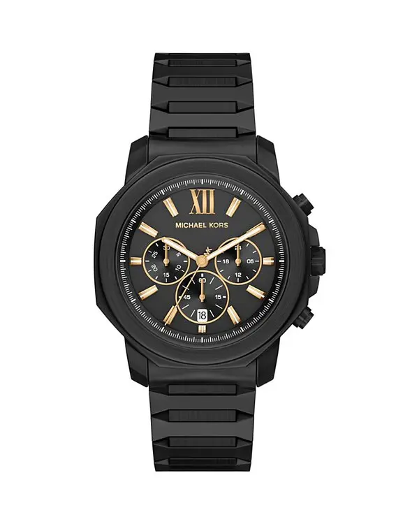 Michael Kors Prescott Chronograph, 44mm - Black