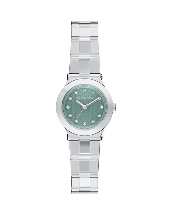 Michael Kors Petite Billie Watch, 26mm - Silver/green