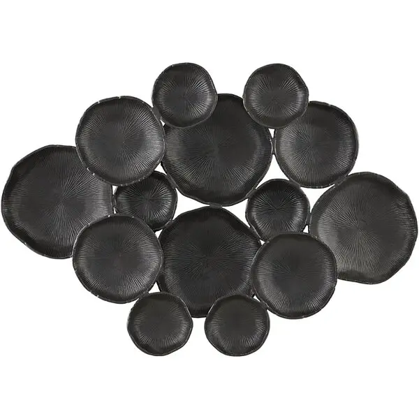 SURYA Aaina Wall Sculpture - Black
