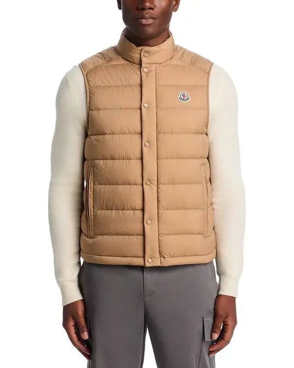 Moncler Barthe Down Vest - Medium Beige