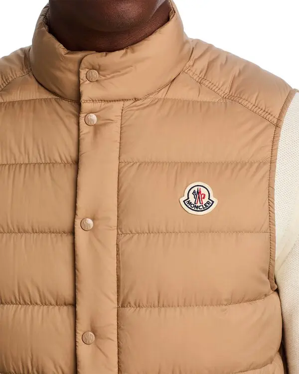 Moncler Barthe Down Vest - Medium Beige