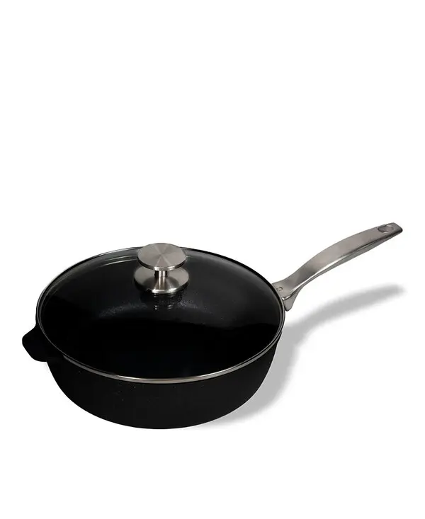 SWISS DIAMOND Cxd Saute Pan, 3.8 Qt - Deep Charcoal Grey