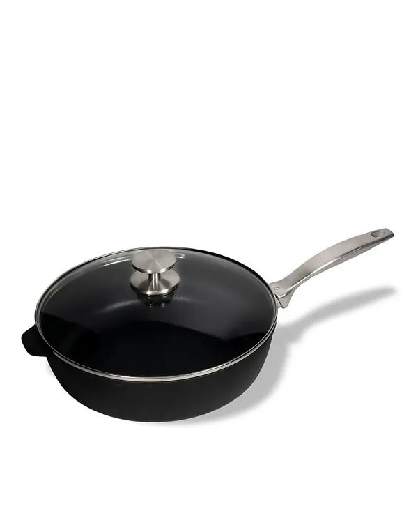 SWISS DIAMOND Cxd Saute Pan, 4.3 Qt - Deep Charcoal Grey