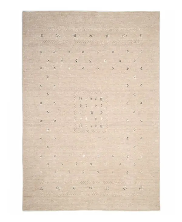 TIMELESS RUG DESIGNS Gabbeh Simi Area Rug 9'0x12'0 - Beige