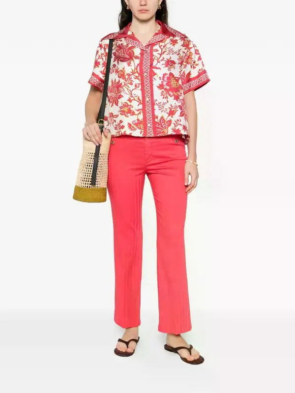 Etro Front-pocket Straight Trousers