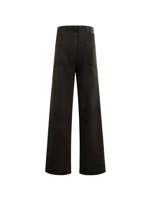 PLEASURES Oil Baggy-fit Jeans