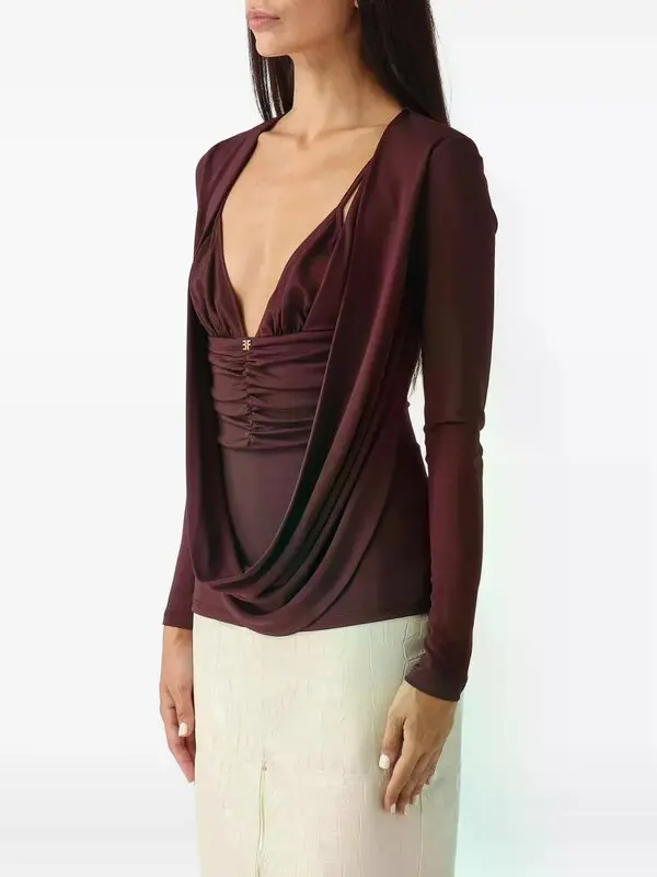 Elisabetta Franchi Draped Top