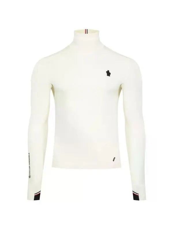 Moncler Logo Turtleneck Sweatshirt
