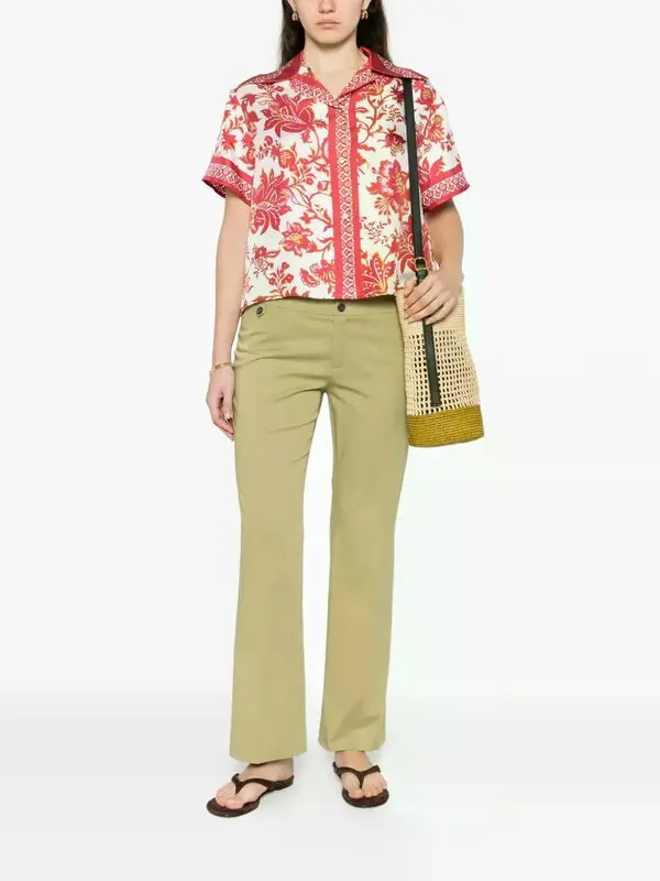 Etro Buttoned Front-pocket Trousers