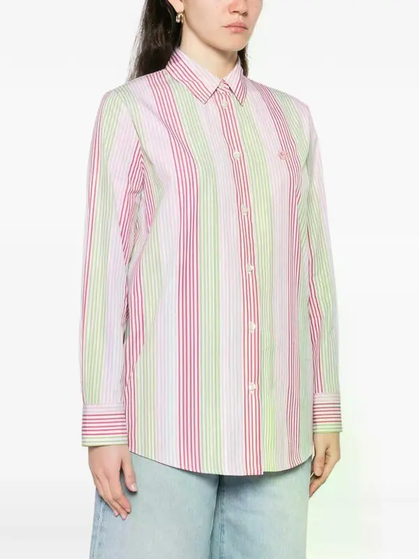 Etro Striped Long-sleeve Shirt