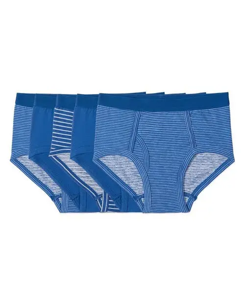 MEMOI Pair Out Of The Blue Rich Briefs - Blue Multi